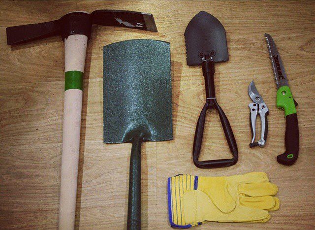 2018 PDMTB Trail Maintenance - Bike Garage